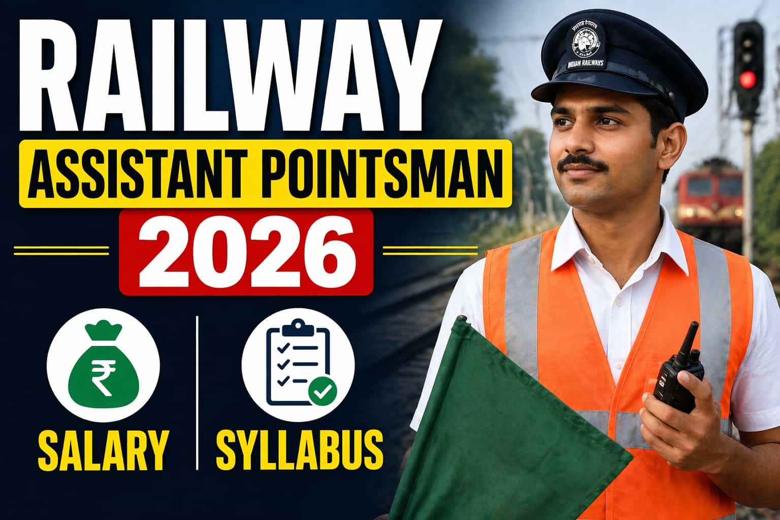 Railway Assistant Pointsman 2026: Salary & Syllabus